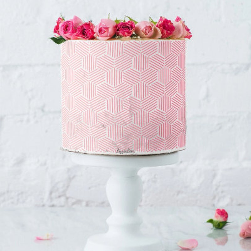 Cake Buttercream Stencil - Etsy