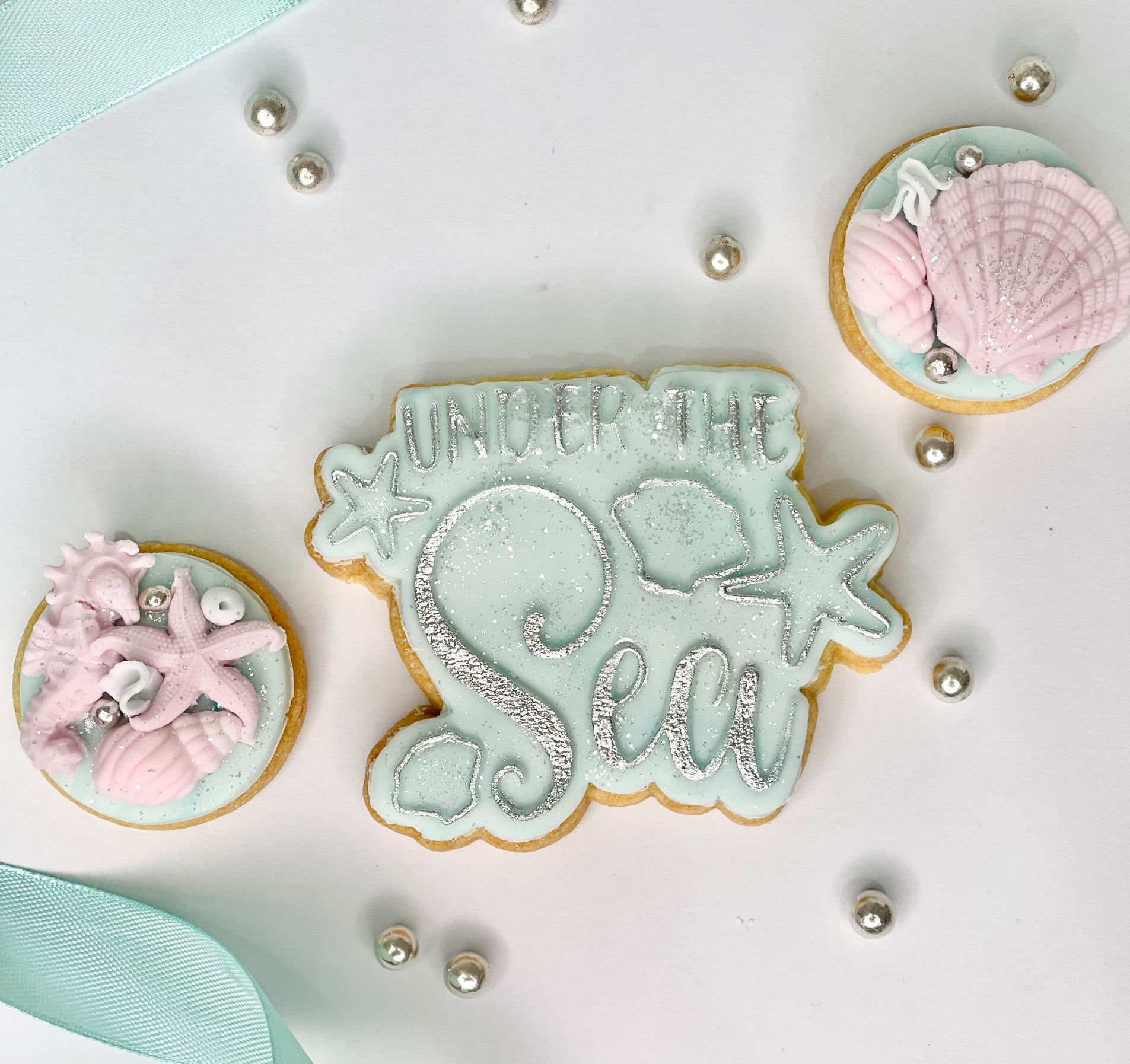 Under The Sea Cookie Cutter Fondant Embosser Children Cookie | Etsy