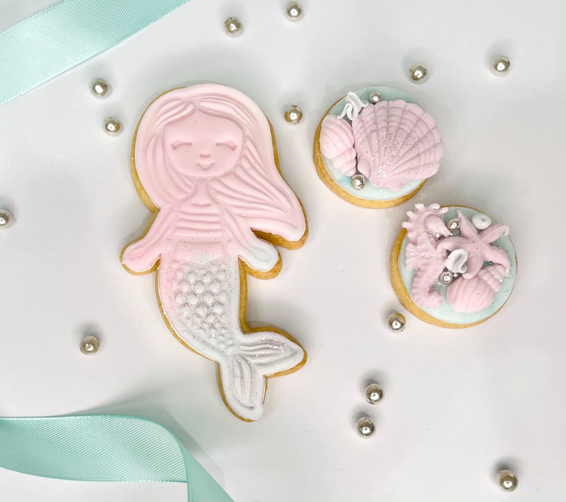 Cute Mermaid Cookie Cutter Under the Sea Cookie Cutter - Etsy