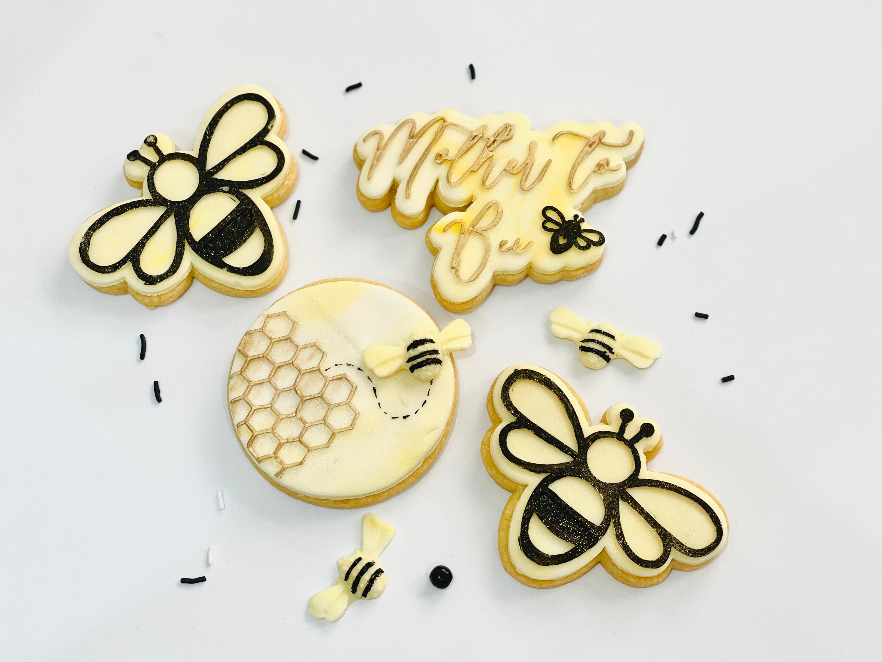 Bee Cookie Cutter and Embosser, Baby Shower Cookie Embosser, Cookie ...