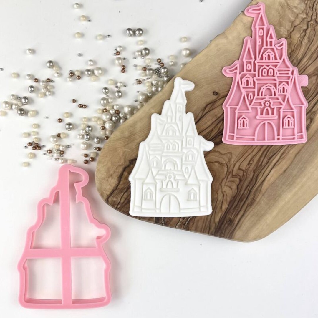 Princess Castle Cookie Cutter and Stamp by Catherine Marie Cake ...