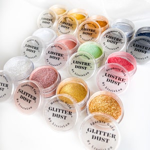 Edible White Gold Lustre Dust for Cakes – Lissielou 100% Food Safe ...