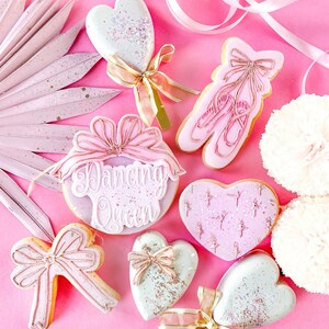 Dancing Queen Cookie Cutter and Embosser, Ballet Cookie Cutter, Fondant ...