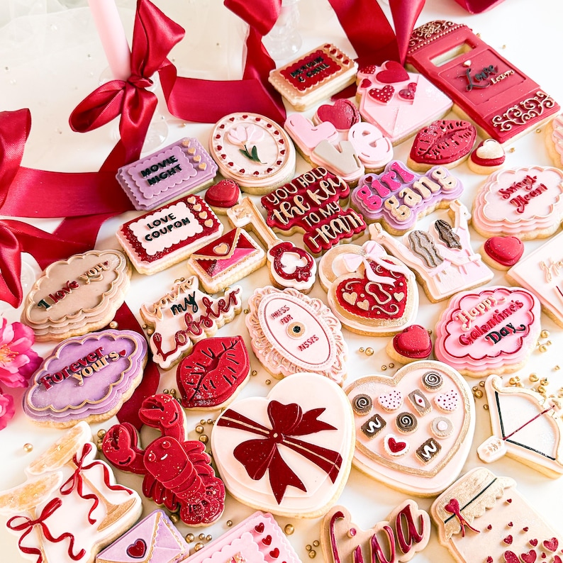 Padlock Valentine's 3D Stamp & Cookie Cutter - Love Lock and Key ...