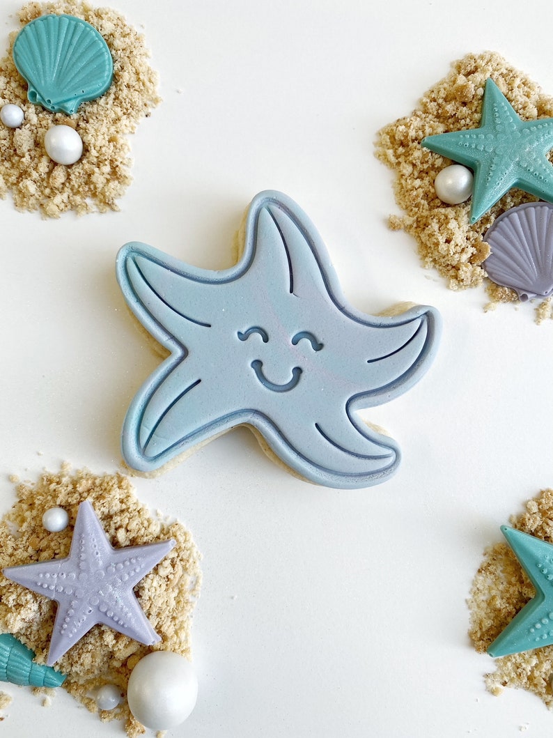 Starfish Cookie Cutter Under the Sea Cookie Cutter Animal - Etsy