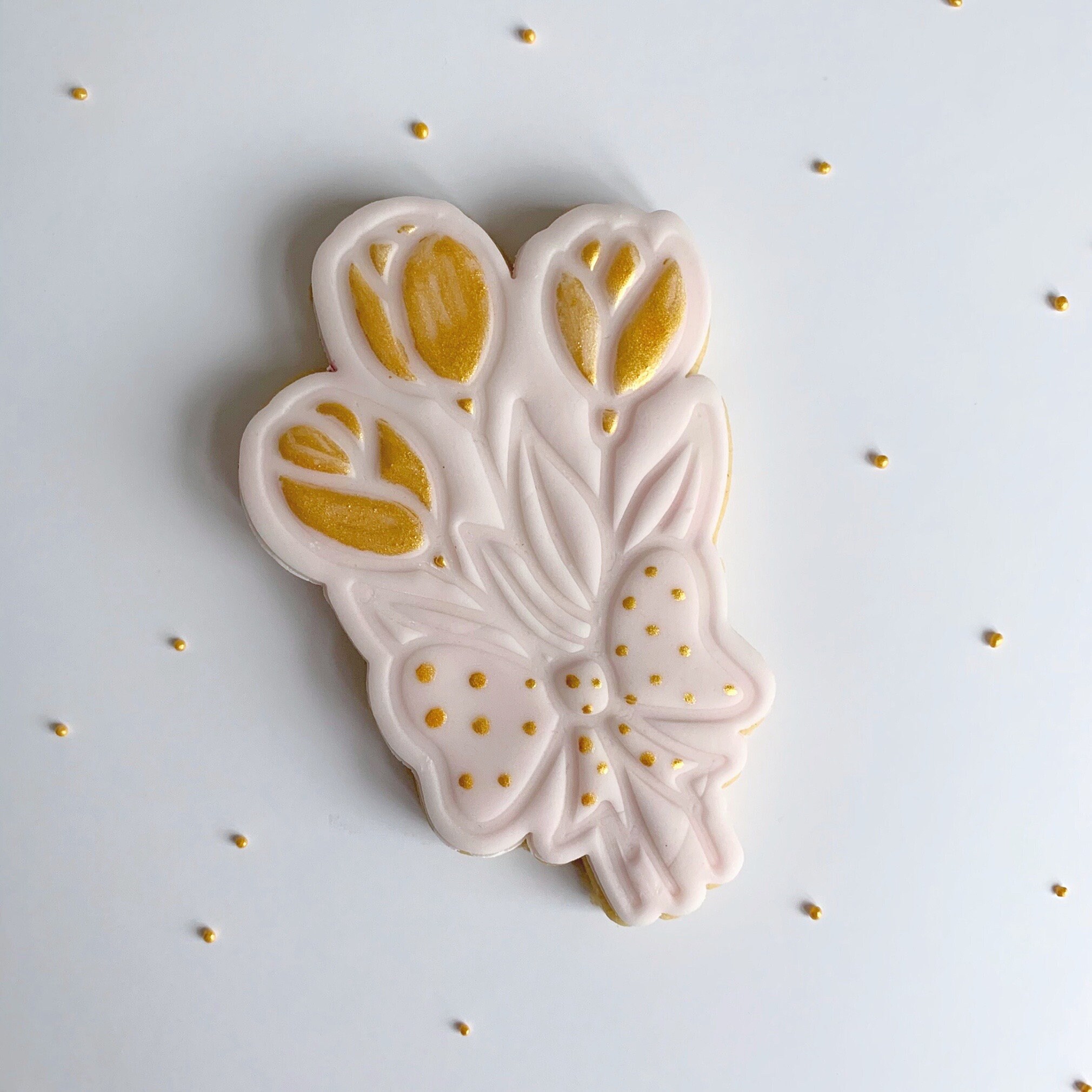 Bouquet of Flowers Cookie Cutter and Stamp Happy Mother's | Etsy