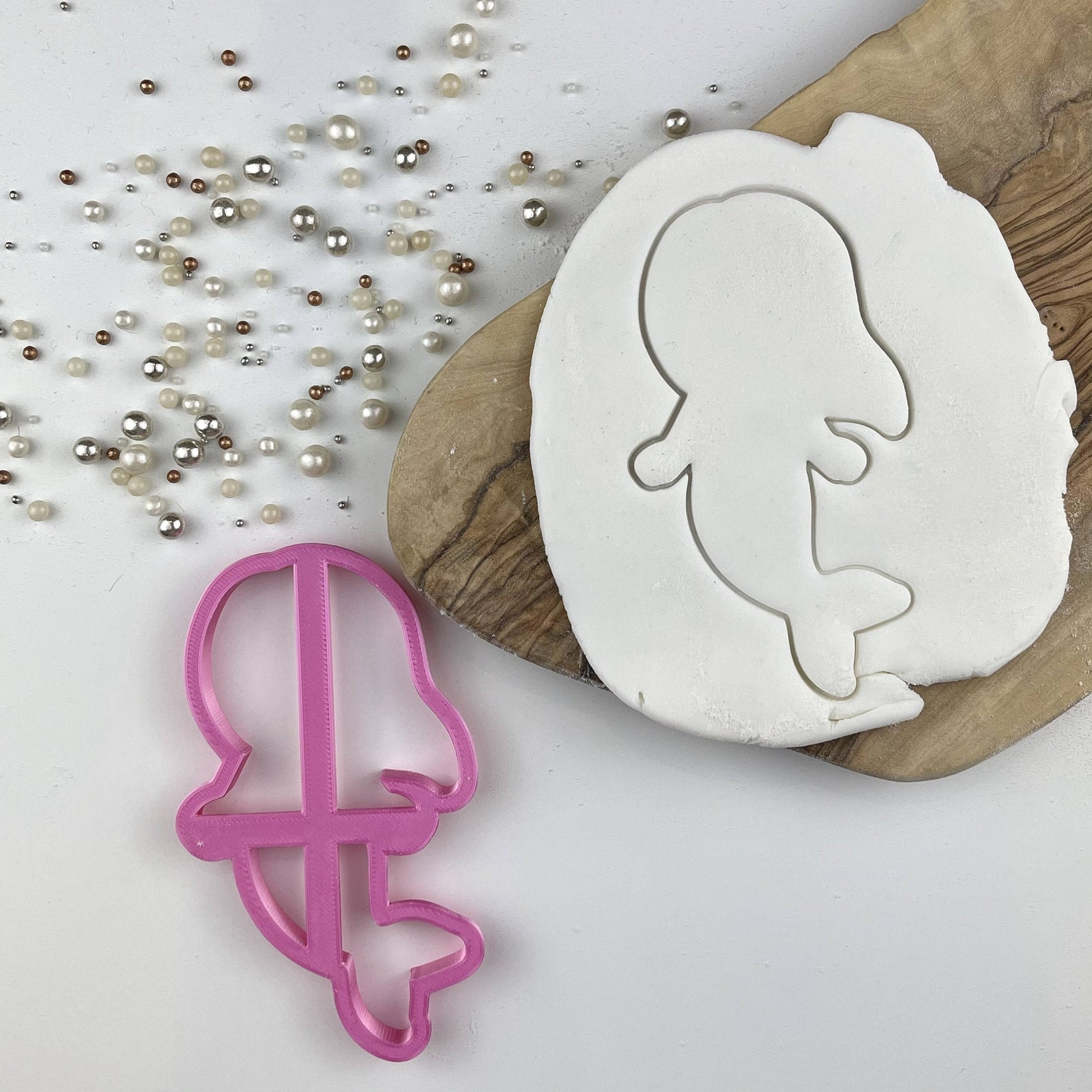 Cute Mermaid Cookie Cutter Under the Sea Cookie Cutter - Etsy