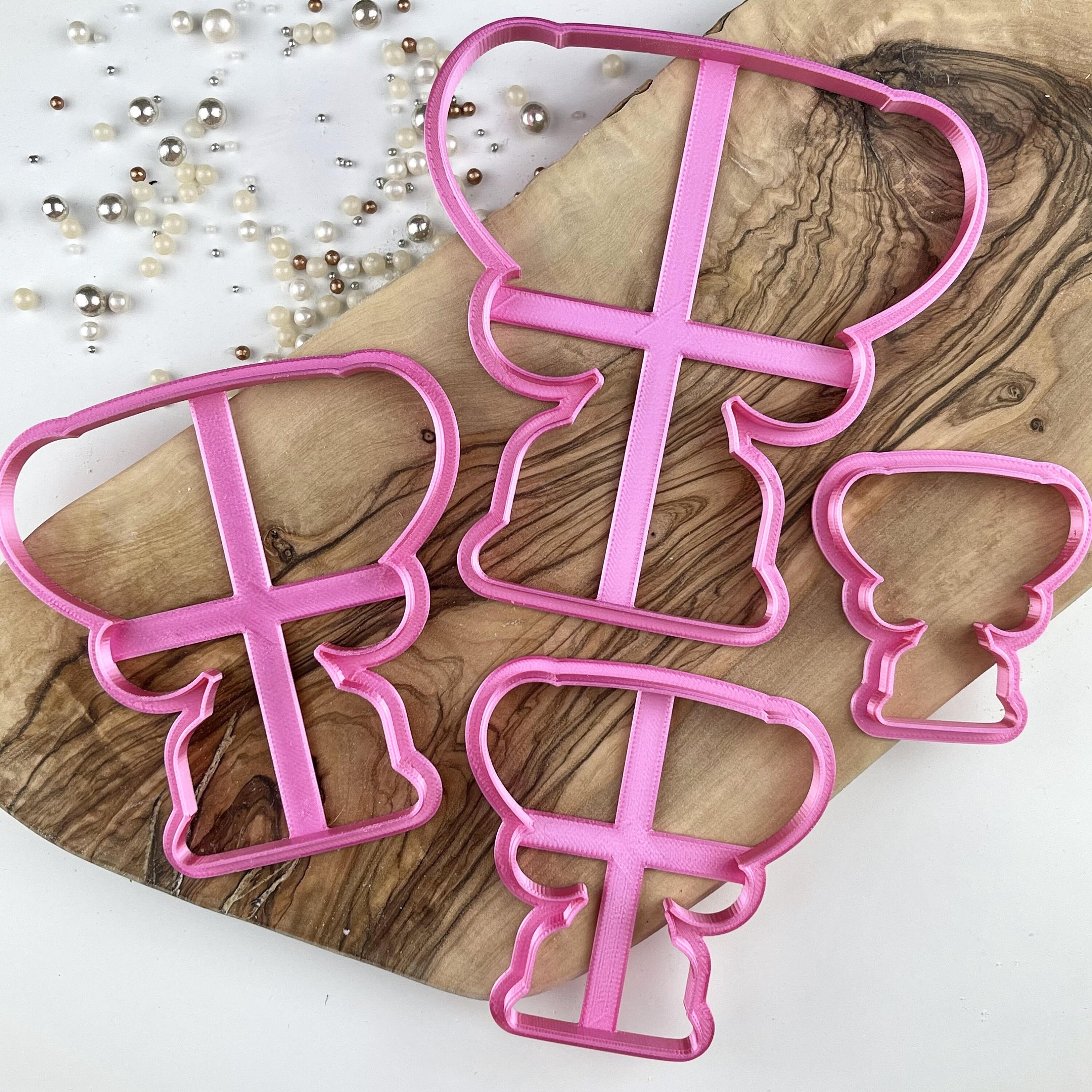 Trophy Cookie Cutter Plastic Cookie Cutter Fondant Stamp | Etsy