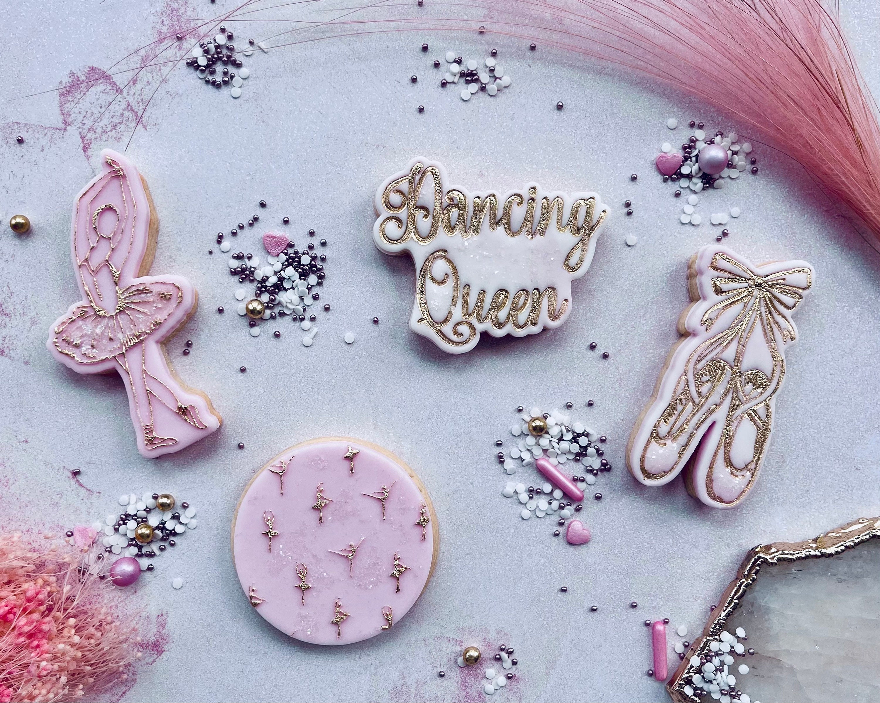 Dancing Queen Cookie Cutter Ballet Cookie Cutter Fondant | Etsy
