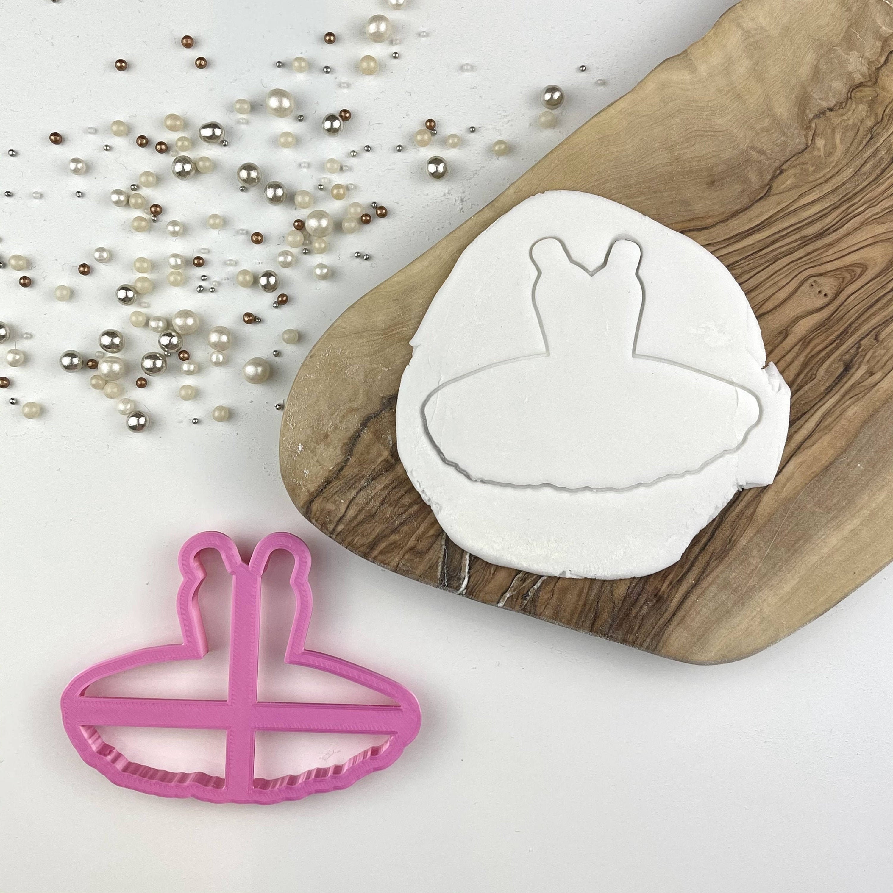 Ballet Tutu Cookie Cutter Ballet Cookie Cutter Fondant - Etsy