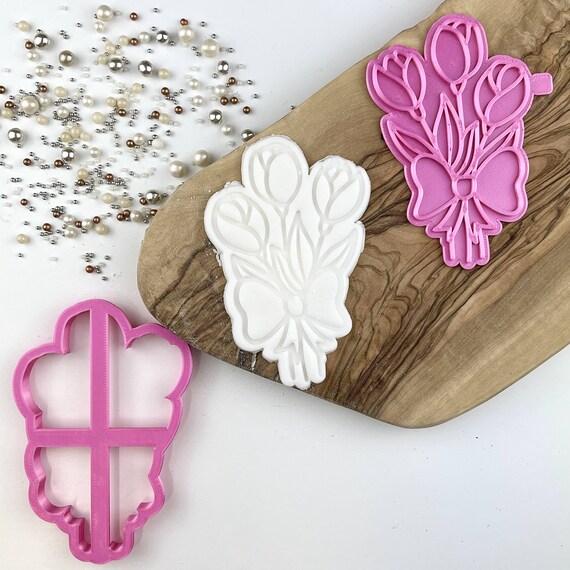 cutter Flowers Cookie stamp Ceramics & Pottery Cutting & Shaping Cookie ...