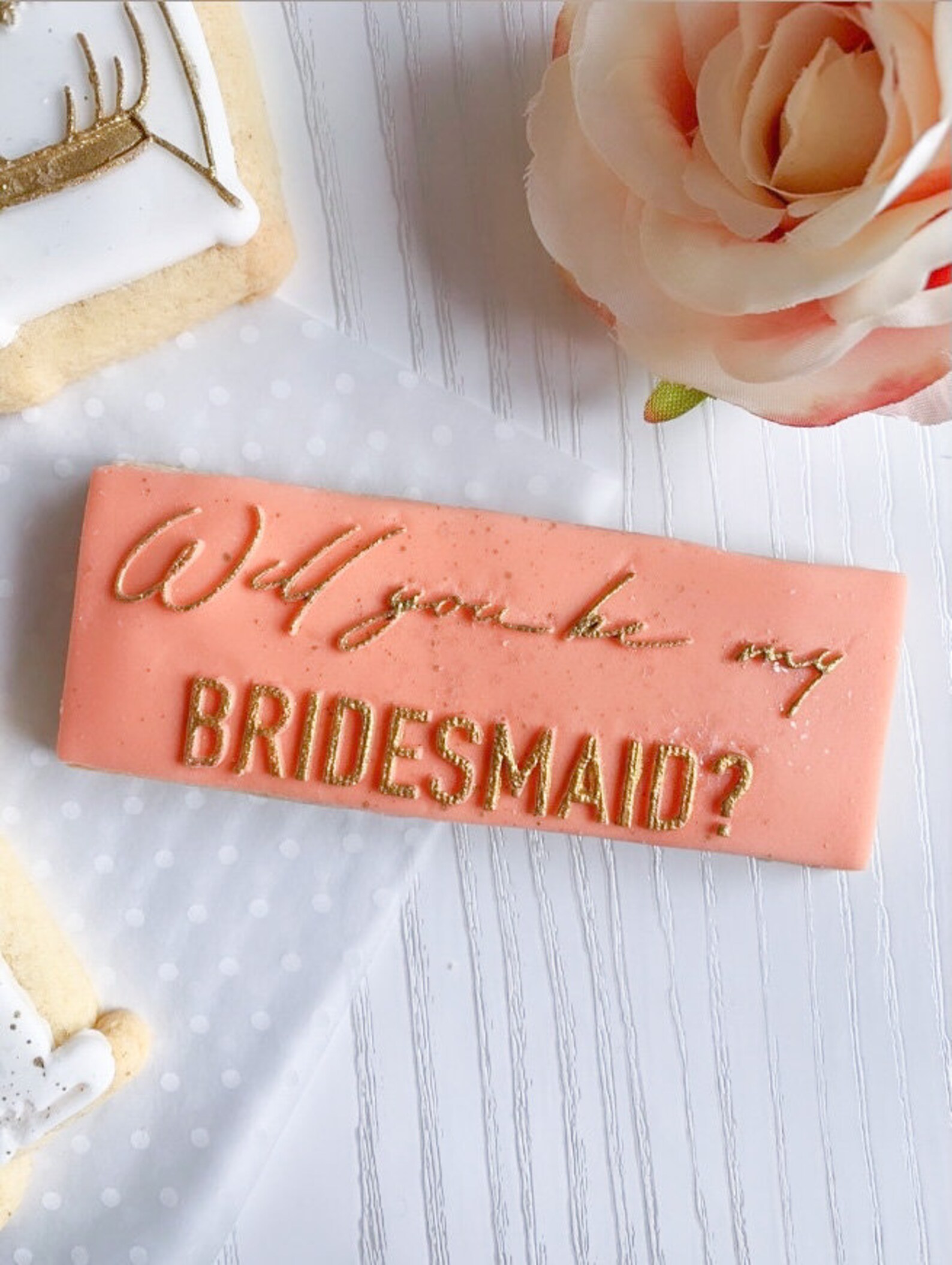 Soho Cookies Will You Be My Bridesmaid? Cookie Cutter and Embosser ...