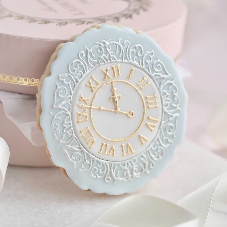 Princess Clock Cookie Cutter and Embosser by Catherine Marie - Etsy