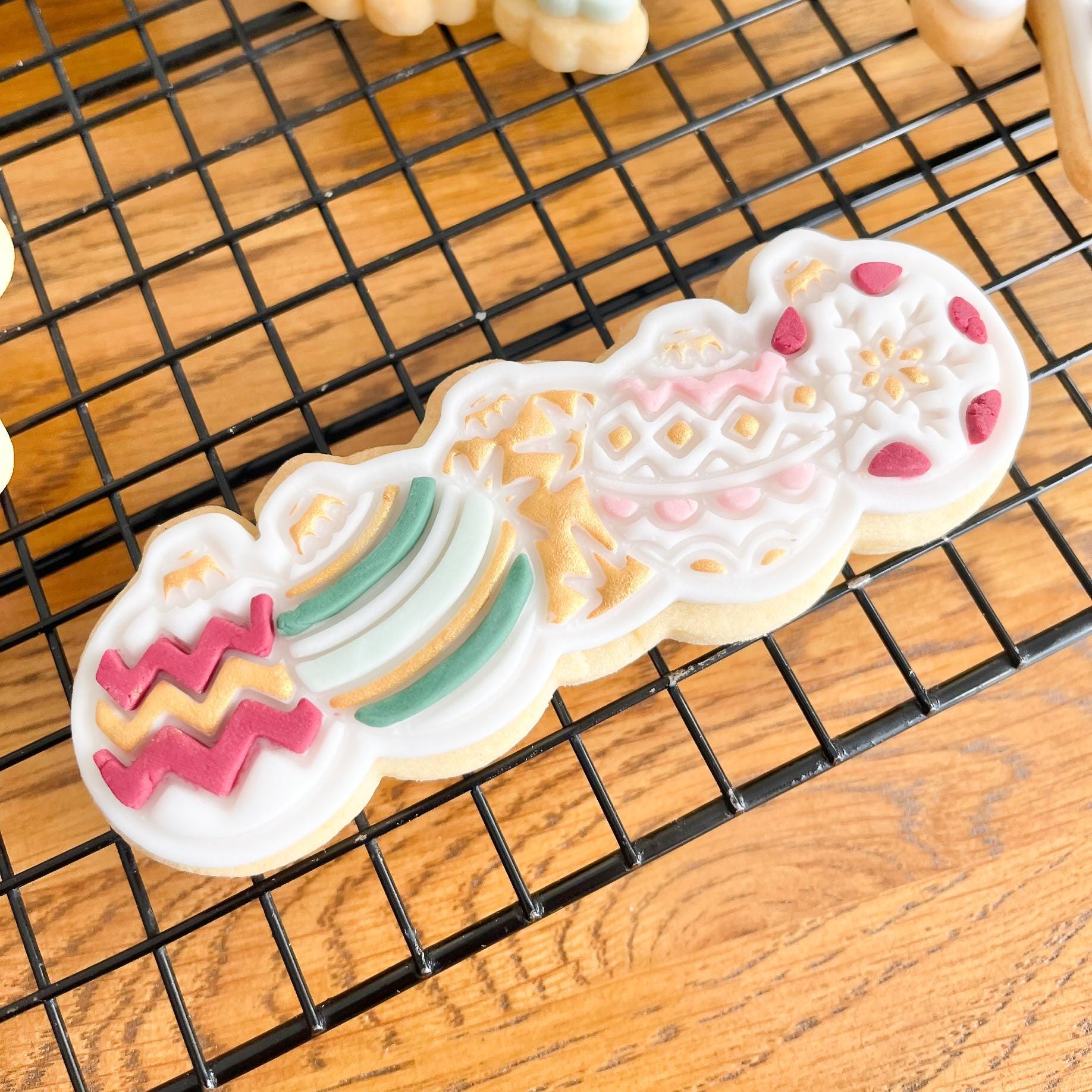 Baubles Cookie Cutter and Stamp by Frosted Cakes by Em, Christmas ...