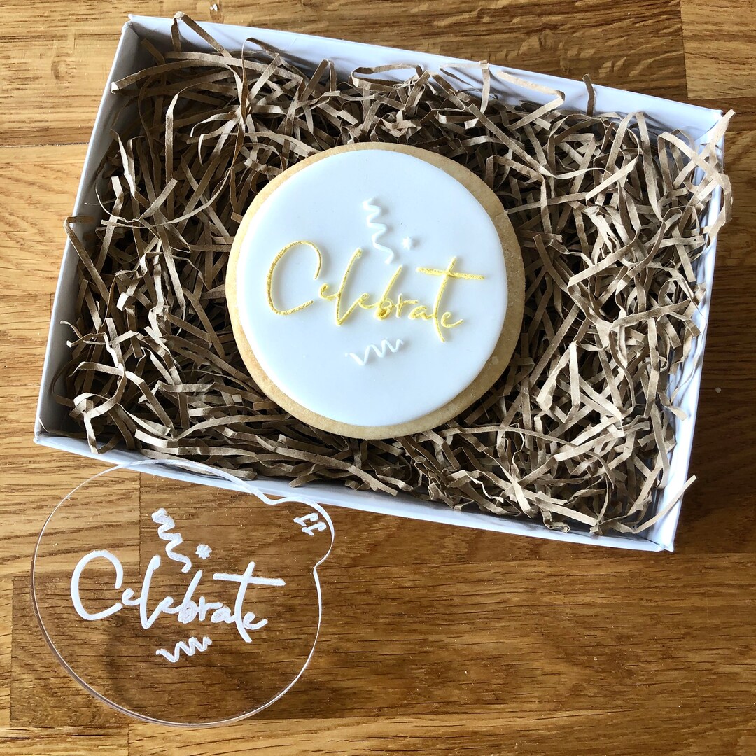 Feiern Sie Keks Embosser, Happy Birthday Cookie Embosser, Geburtstag ...