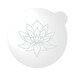Lotus Flower Cookie Embosser, Diwali Cookie Stamp, Fondant Stamp, Icing ...