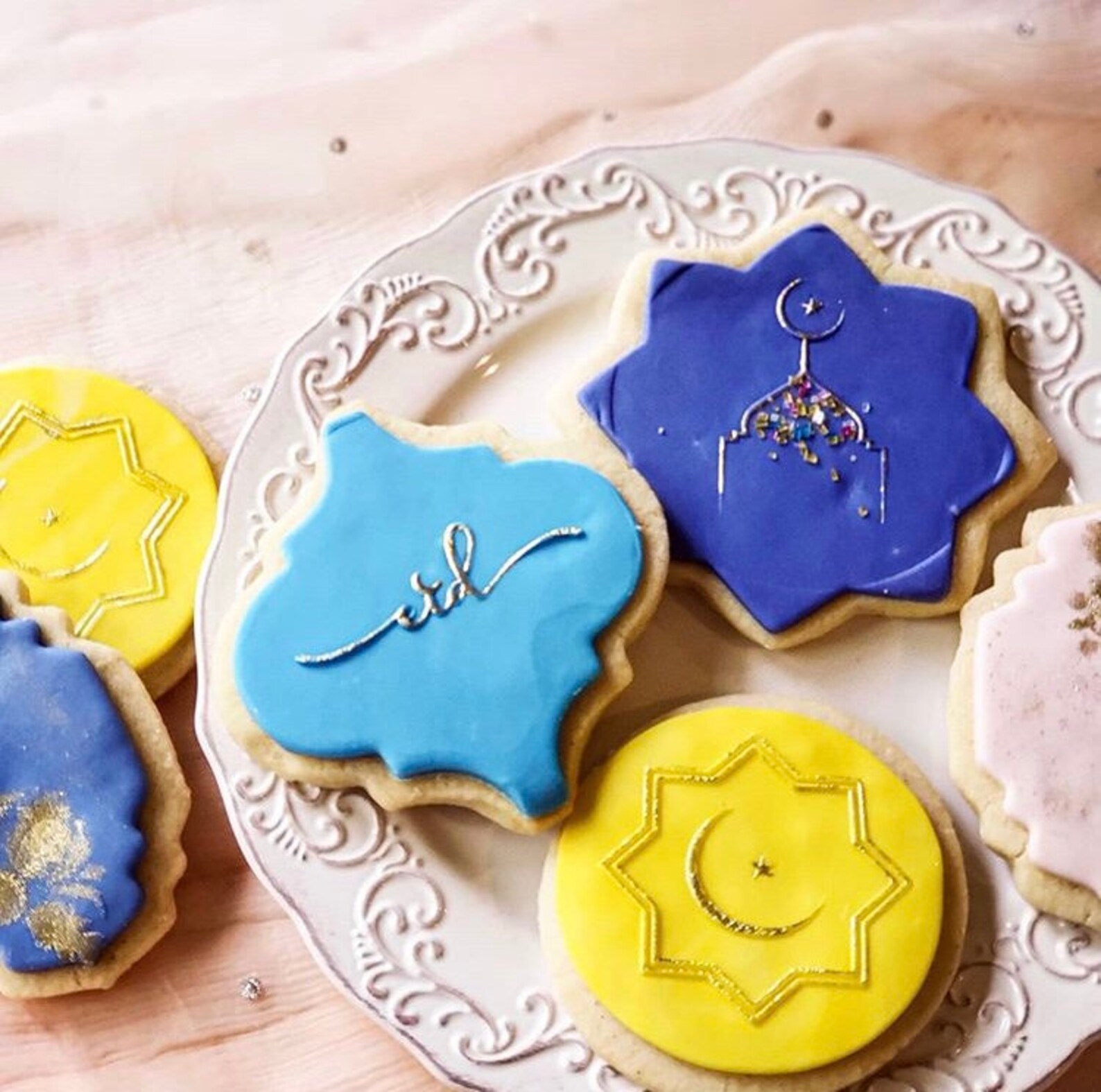Eid Script Cookie Embosser, Ramadan Stamp, Fondant Stamp, Icing ...