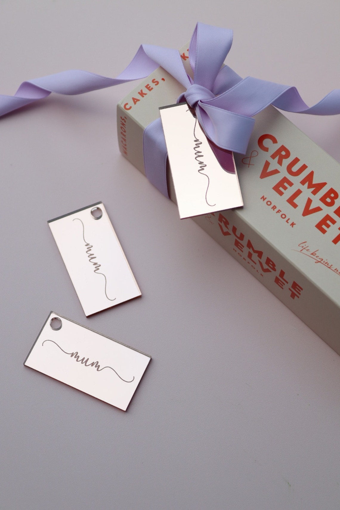 Mum in Verity Font Mother's Day Circle Cupcake Discs Pack | Etsy