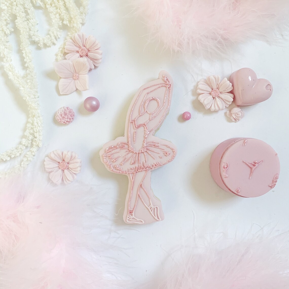 Elegant Dancing Lady Cookie Cutter and Embosser Ballet Cookie | Etsy