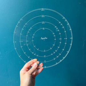 Cake Piping Guide Acrylic Template by Georgia's Cakes, Lambeth Cake ...