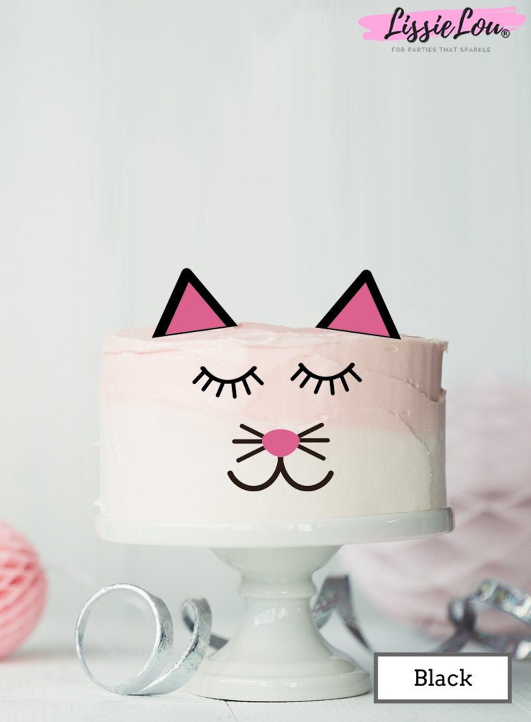 Cat Cake Kit Topper Set Premium 3mm Acrylic - Etsy