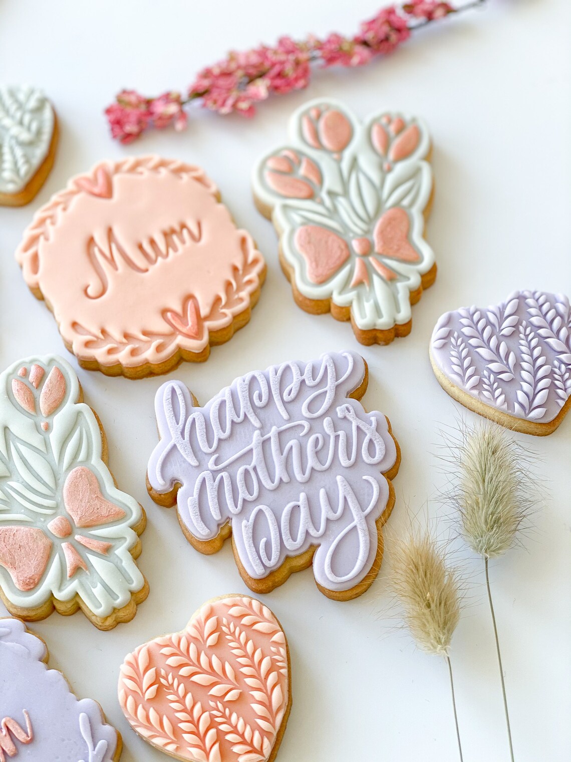 Happy Mother's Day Style 1 Cookie Cutter and Embosser - Etsy