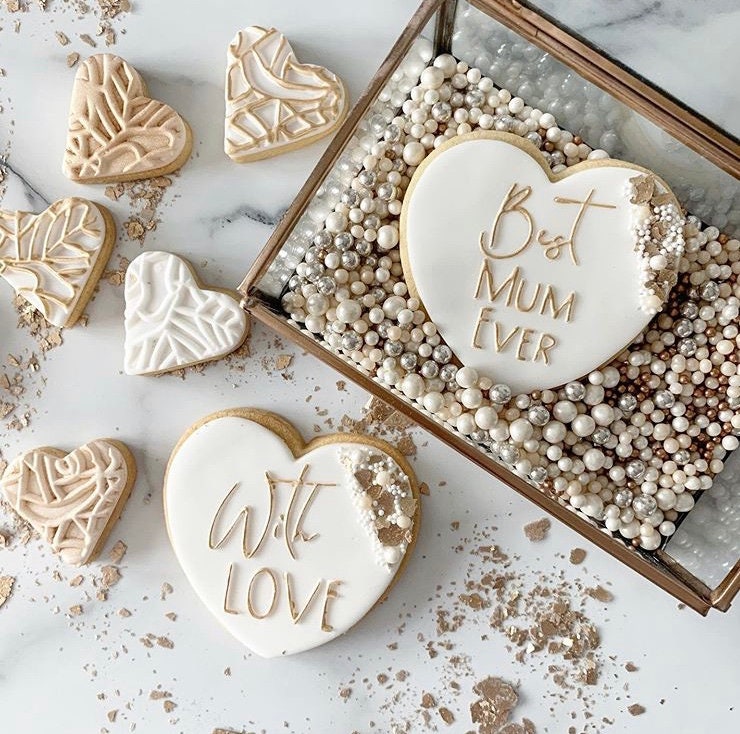 Best Mum Ever Cookie Embosser Icing Fondant Stamp for | Etsy UK