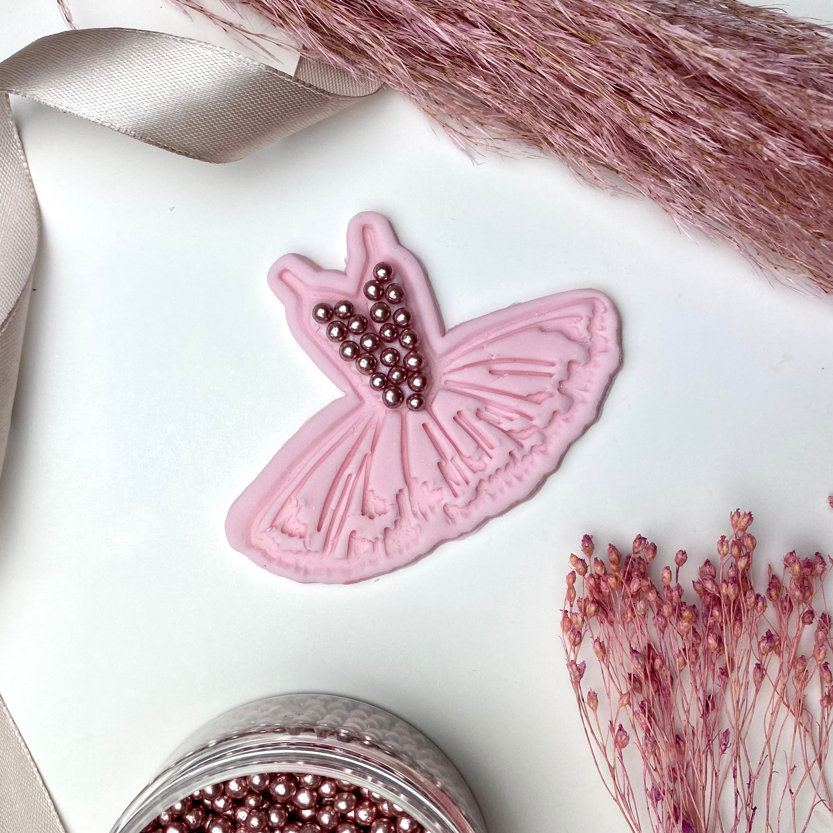 Ballet Tutu Cookie Cutter and Stamp, Ballet Cookie Cutter, Fondant ...