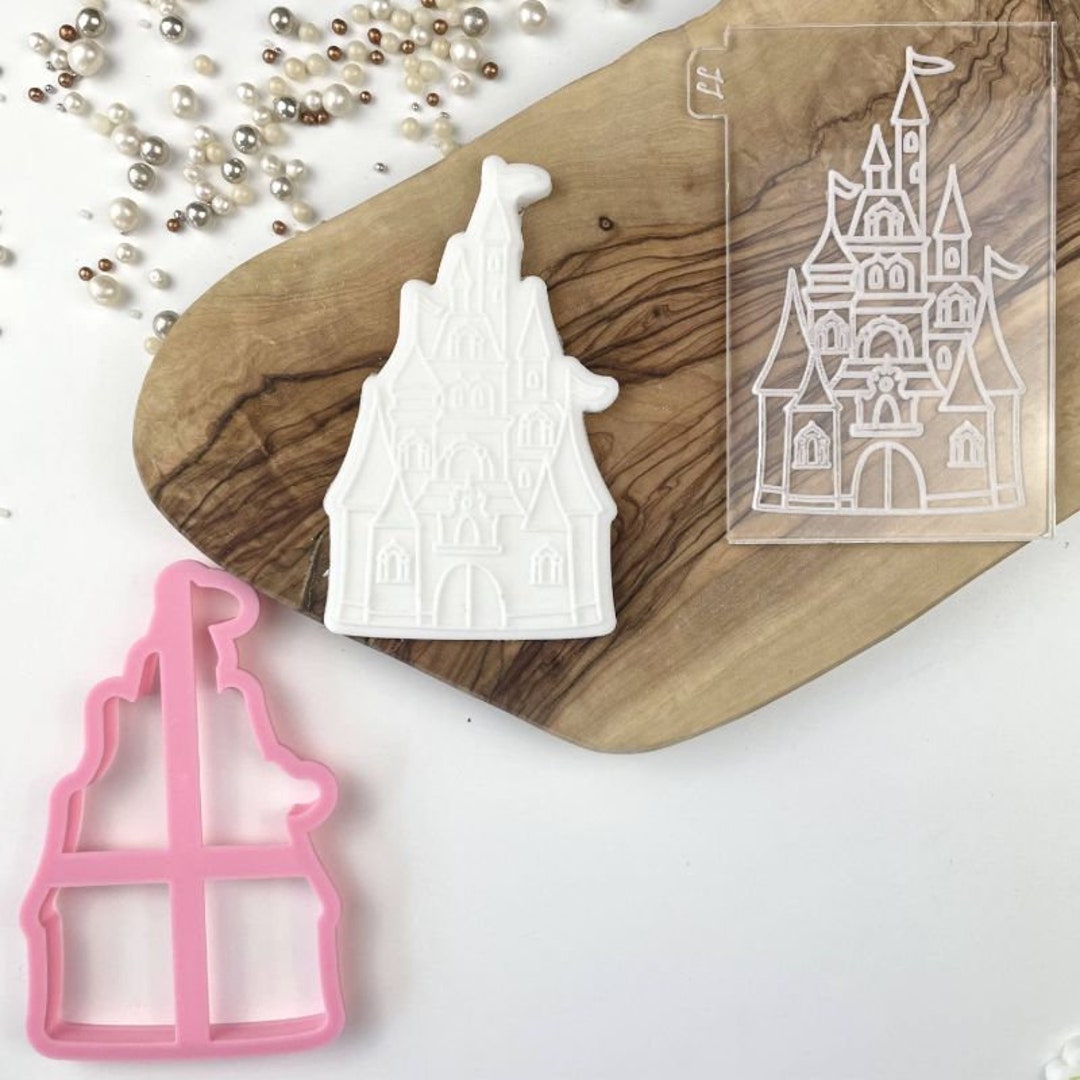 Princess Castle Cookie Cutter and Embosser by Catherine Marie Cake ...