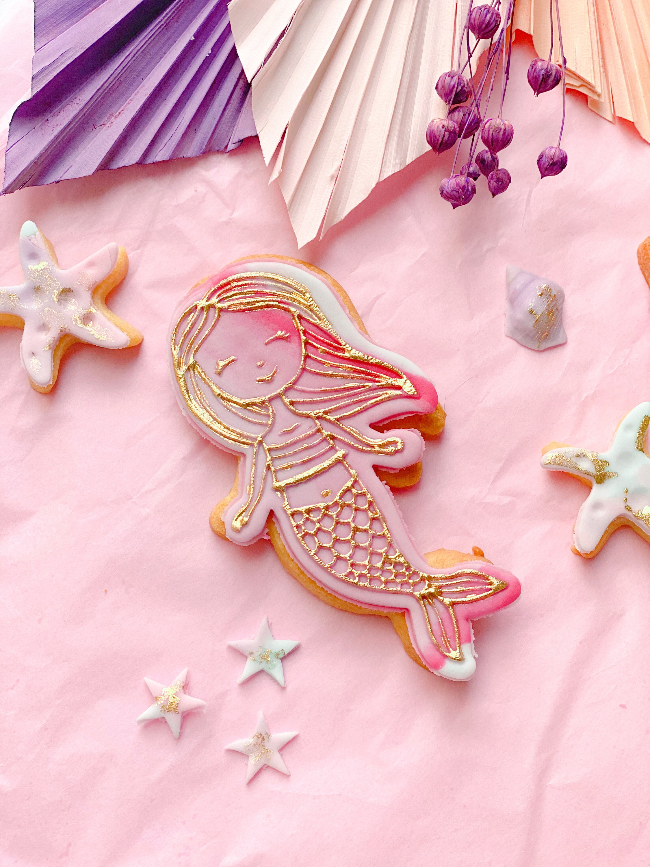 Cute Mermaid Cookie Cutter Under the Sea Cookie Cutter - Etsy