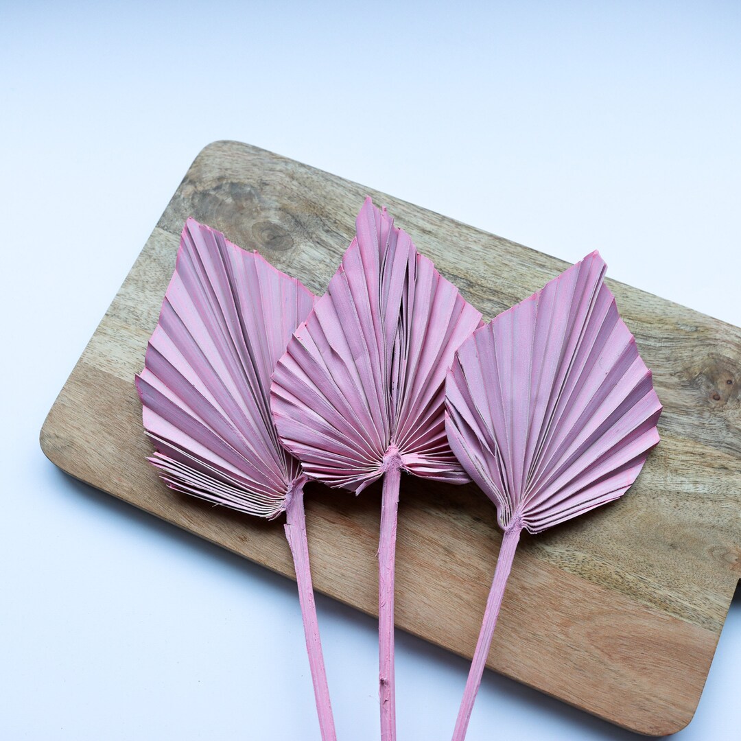 Palm Spears Misty Pink, 1 X Floral Spears for Cake Topper Cake Decoration - Etsy