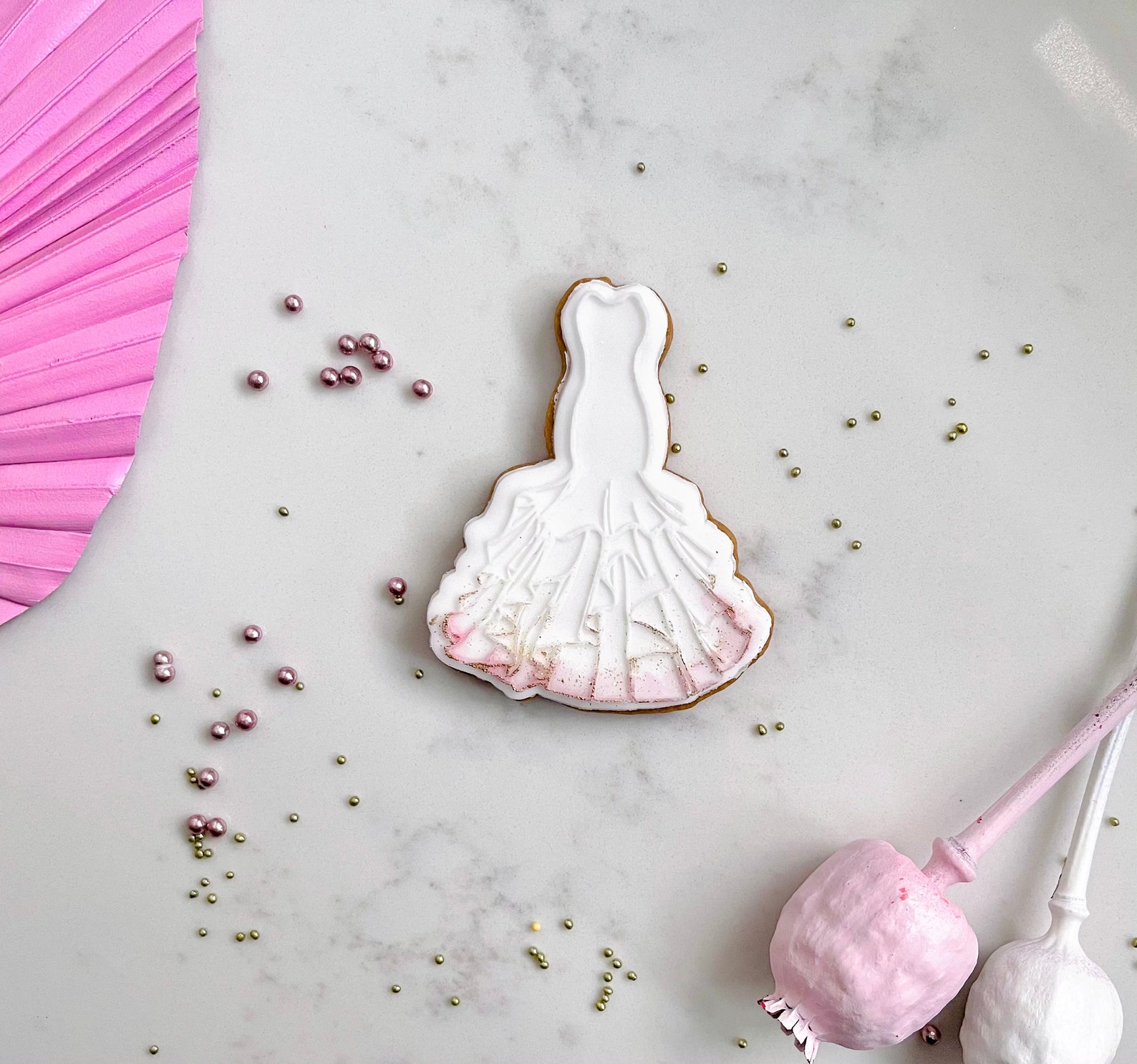 Elegant Wedding Dress Cookie Cutter and Embosser Wedding - Etsy UK