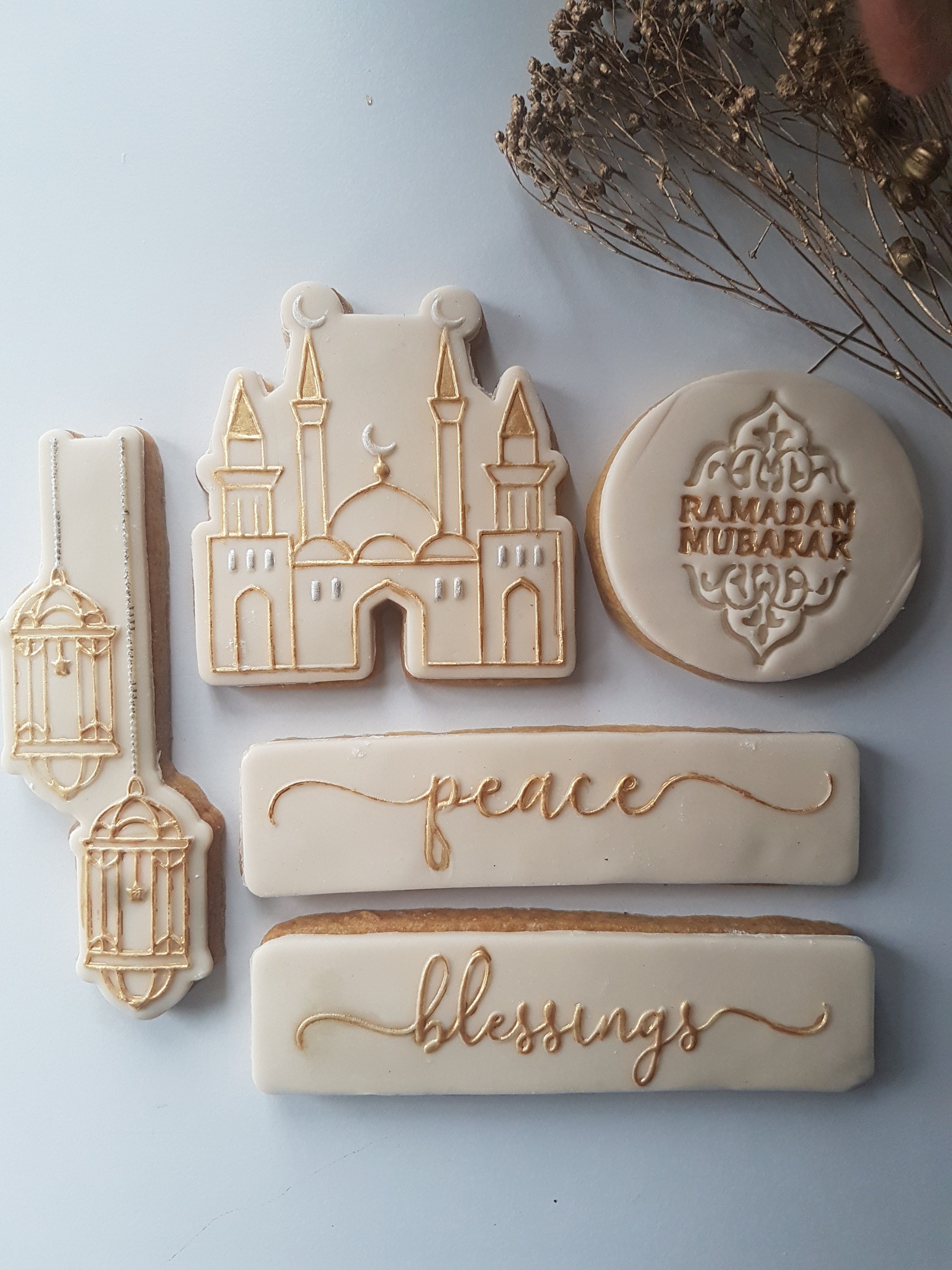 Decorative Mosque Cookie Cutter and Embosser, Postal Box Ideas, Eid ...
