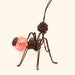 Wire Sculpture. Wire Bug. Red Ant. Ceramic and Wire Ant. - Etsy