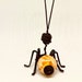 Modernist Ceramics. Ant Sculpture. Ornament Insect. Ant on Wire. Yellow ...