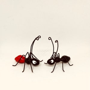 Pair of Carpenter Ants. Gift for Anniversary. Gift for Partners ...