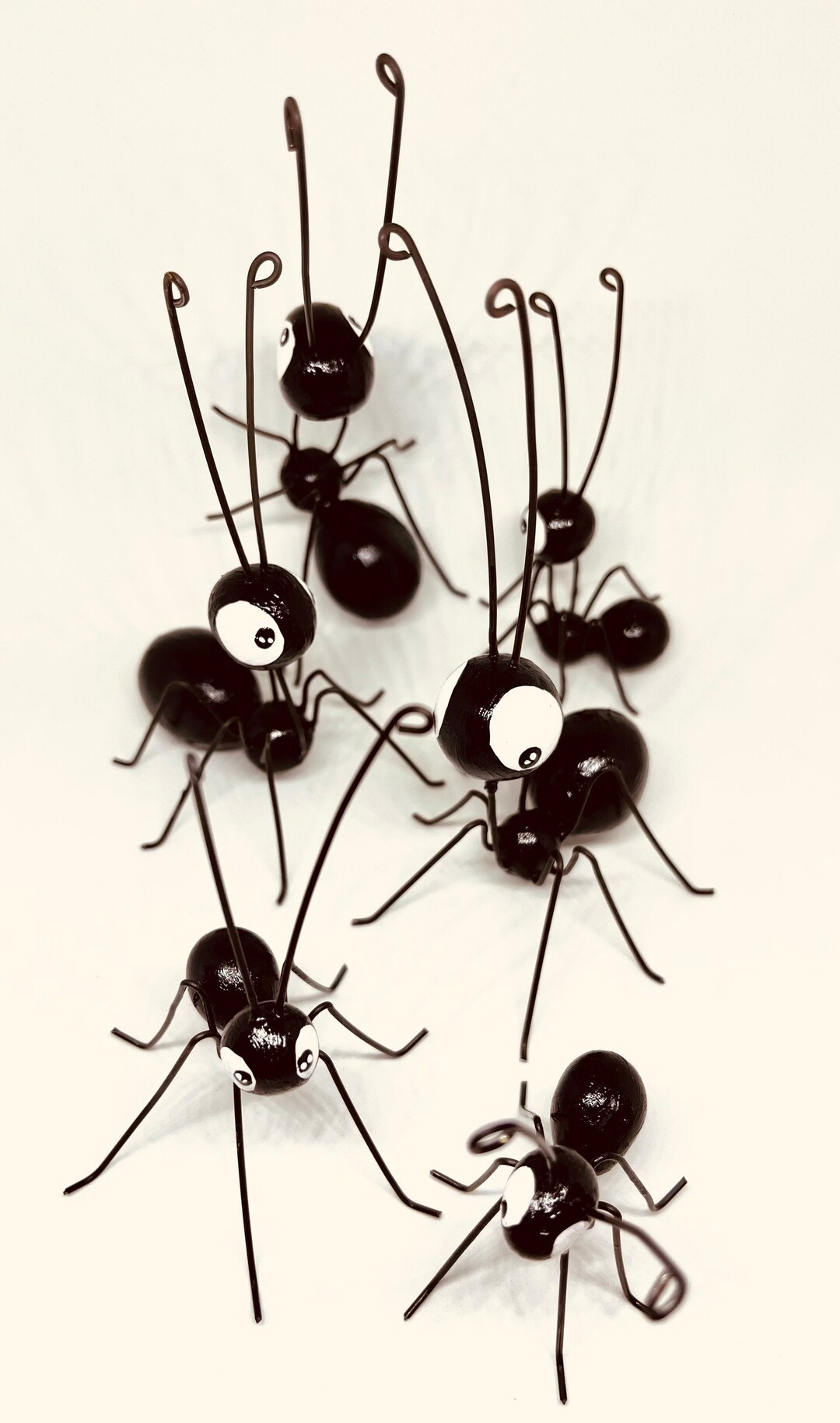 Porcelain Ant Figure. Black Ant Funny Ant. Gift for Birthday. Gift for ...