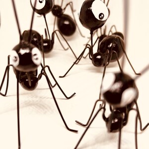 Porcelain Ant Figure. Black Ant Funny Ant. Gift for Birthday. Gift for ...