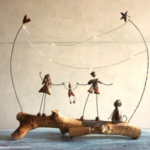 Family Sculpture Personalized Family Personalized Gift Arm Your Family ...