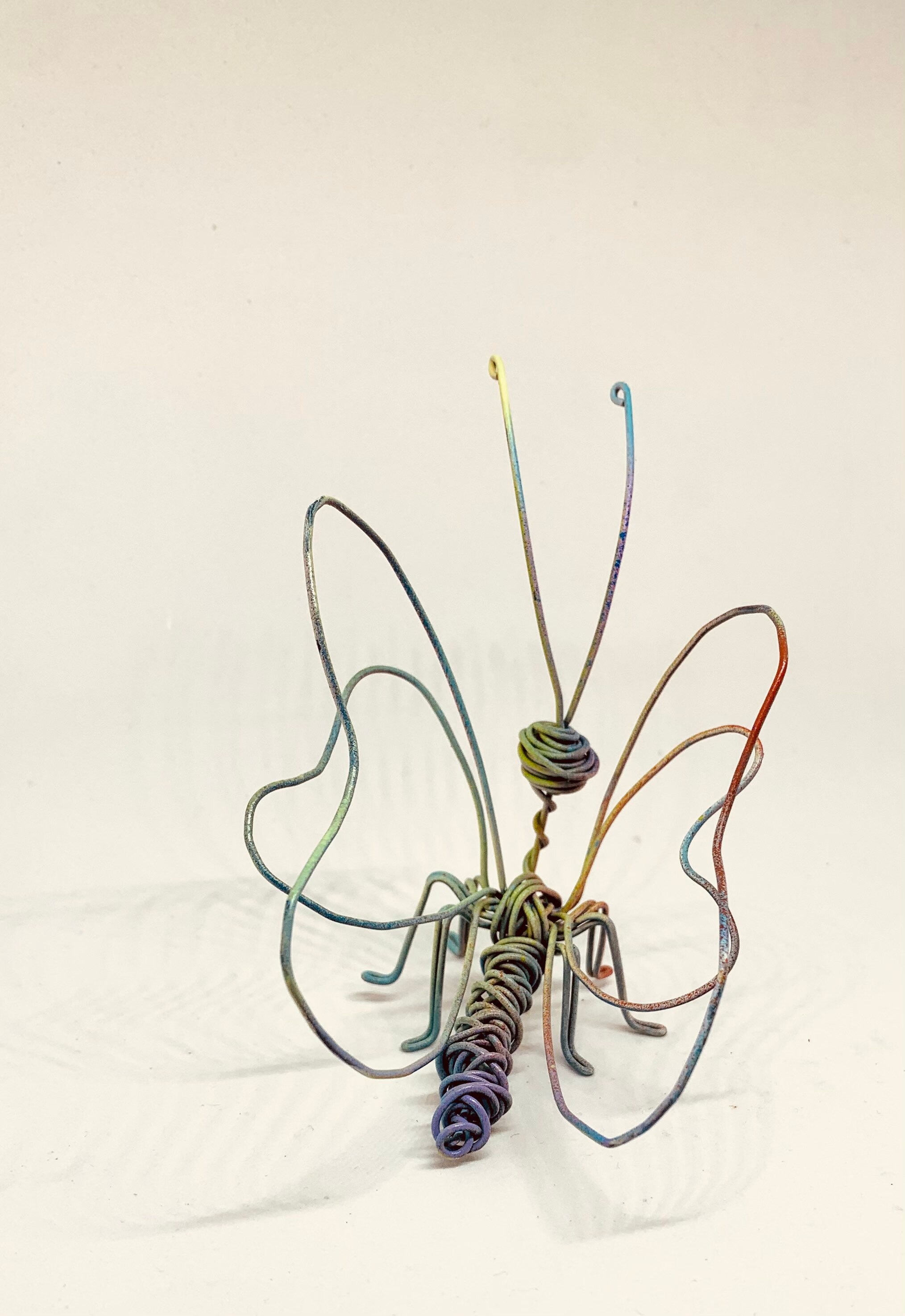 Multicolored Butterfly. Butterfly Sculpture. Butterfly Figure. - Etsy UK