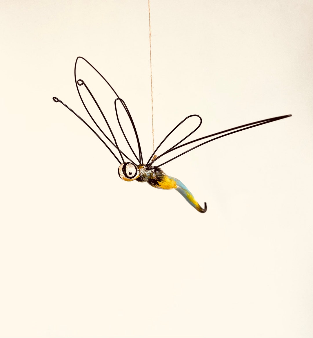 Dragonfly to Hang. Dragonfly Mobile. Dragonfly Flying. Gift to Decorate ...