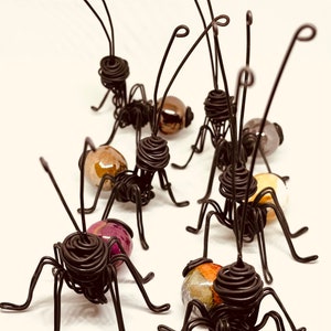 Red Ant. Red Ant Insect on Wire. Wire Sculpture. Wire Art. Wall ...