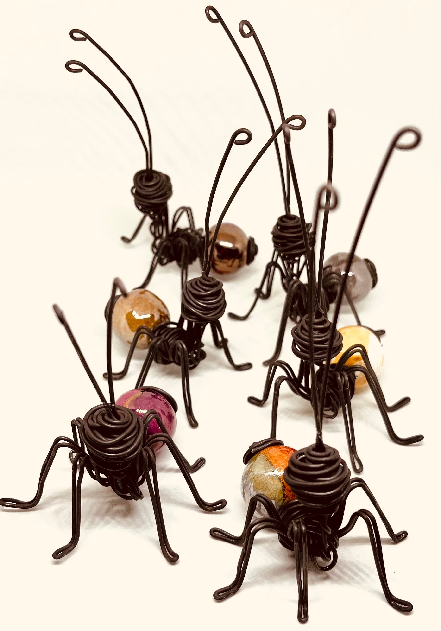 Cracked Ceramic. Modernist Ant Inspired by Gaudi. Ant in Black - Etsy