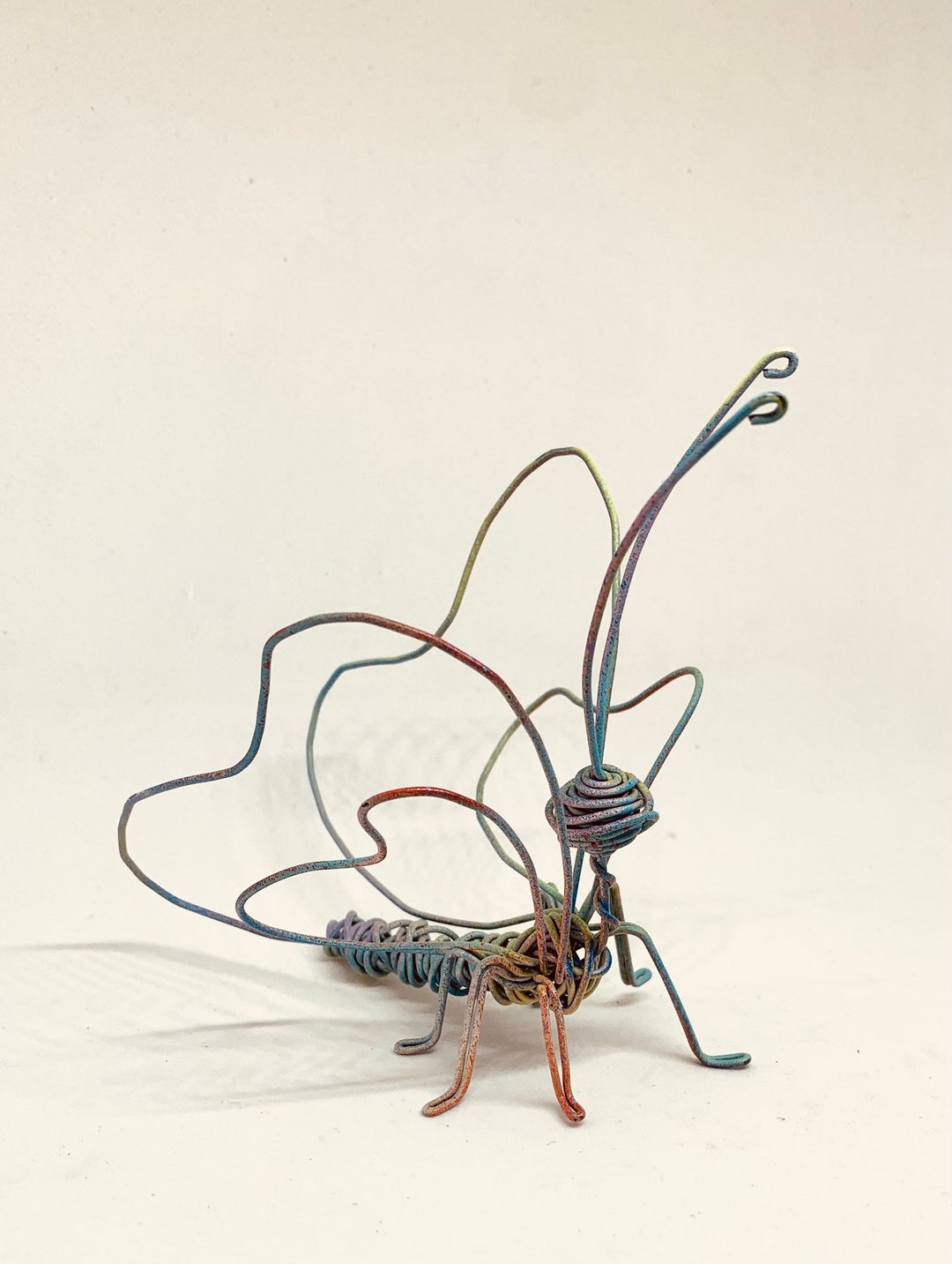 Multicolored Butterfly. Butterfly Sculpture. Butterfly Figure ...