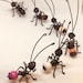 Black Ant. Wire Ant. Ant on Iron Wire. Funny Ant. Worker Ant. Ant ...
