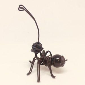 Black Ant. Wire Ant. Ant on Iron Wire. Funny Ant. Worker Ant. Ant ...
