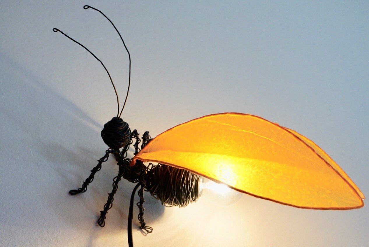 Ant lamp. Ant with light. Firefly. Paper lamp. Night lamp | Etsy