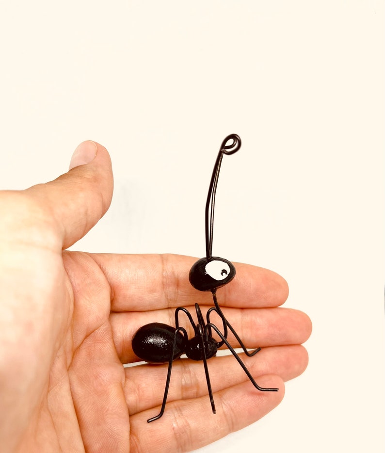 Ant to Decorate. Black Ant for Wall or Counter. Porcelain Ant. - Etsy