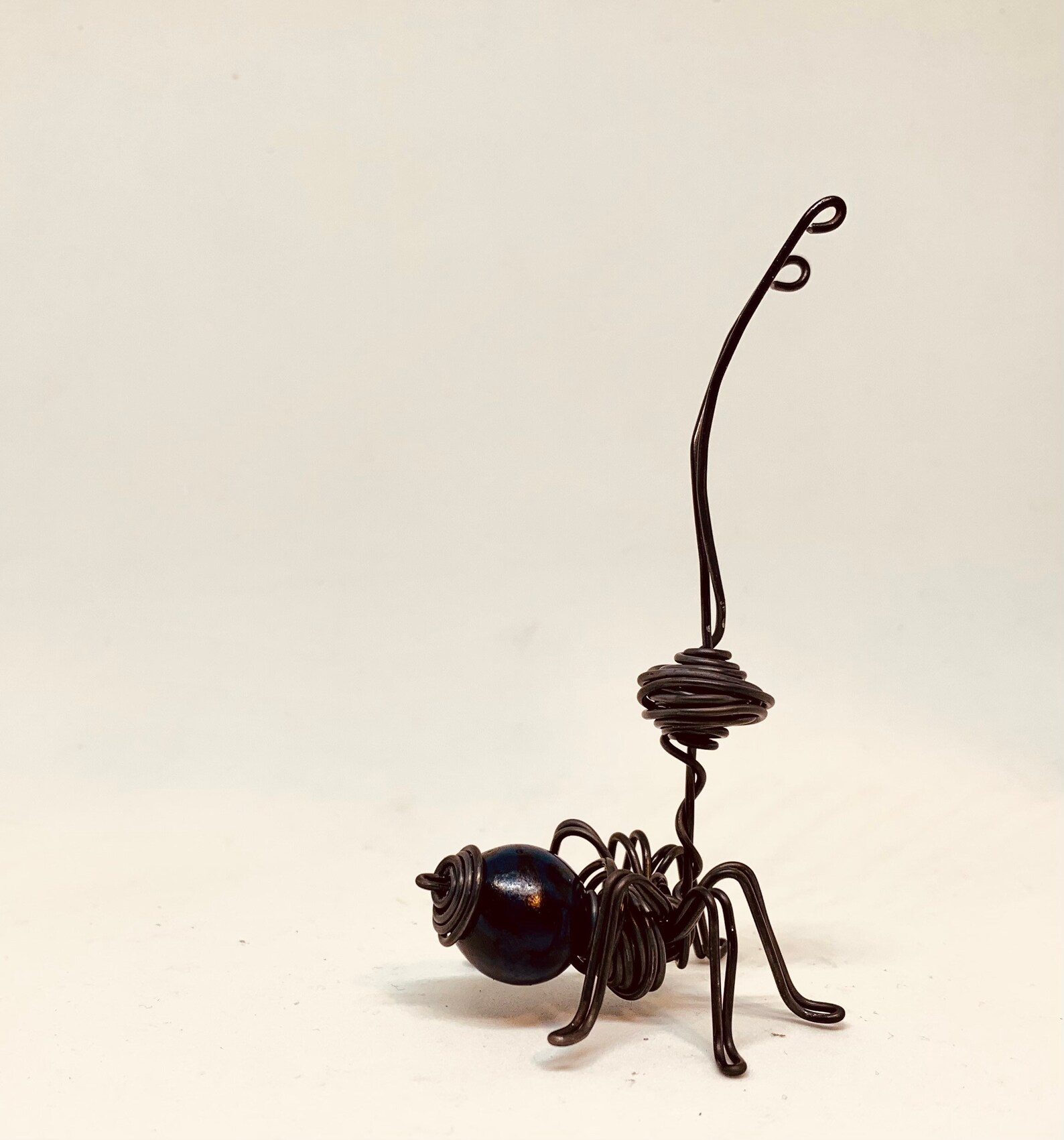 Dark Blue Ant. Wire Ant. Insects Wire Bug. Wire Art. Wire Figure. Wire ...