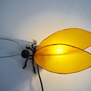 Ant Lamp. Ant With Light. Firefly. Paper Lamp. Night Lamp Night Light ...